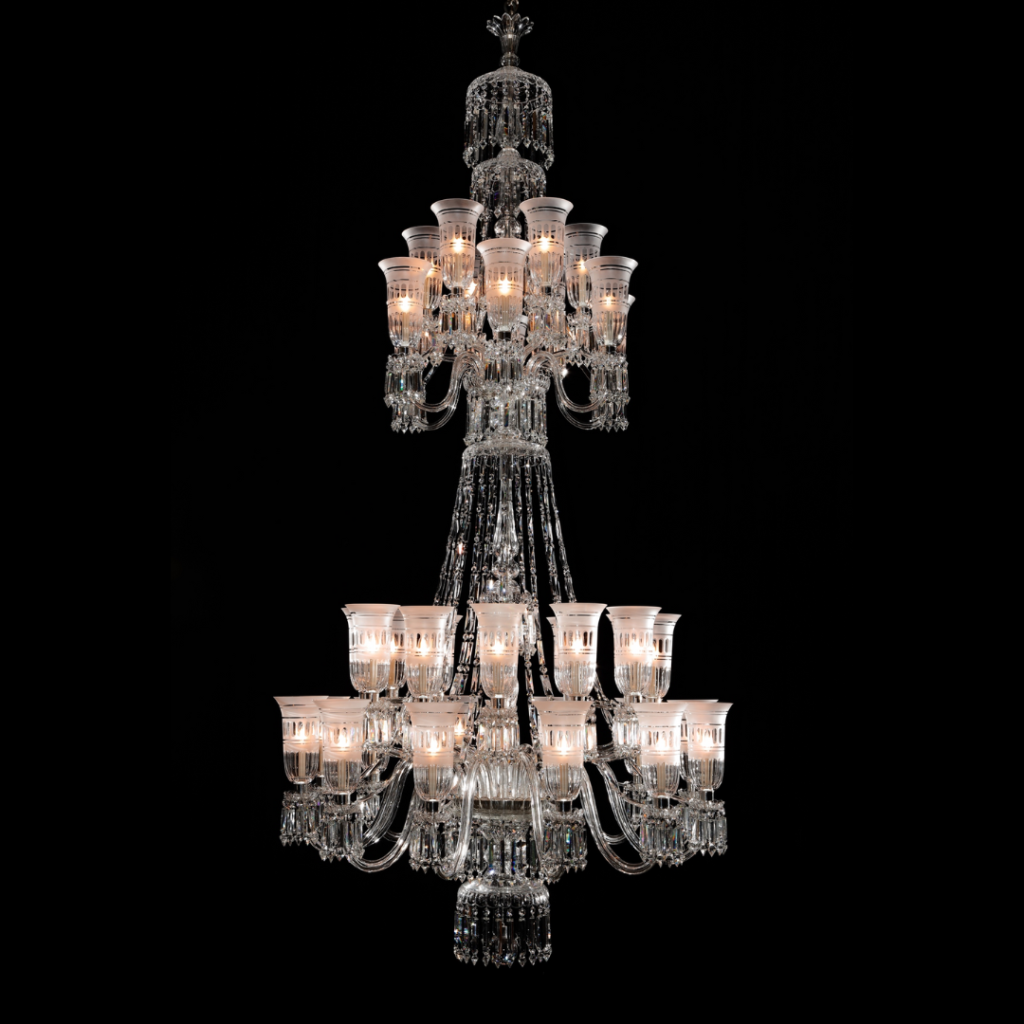 36 Light Perry Style Chandelier With Shades - Wilkinson